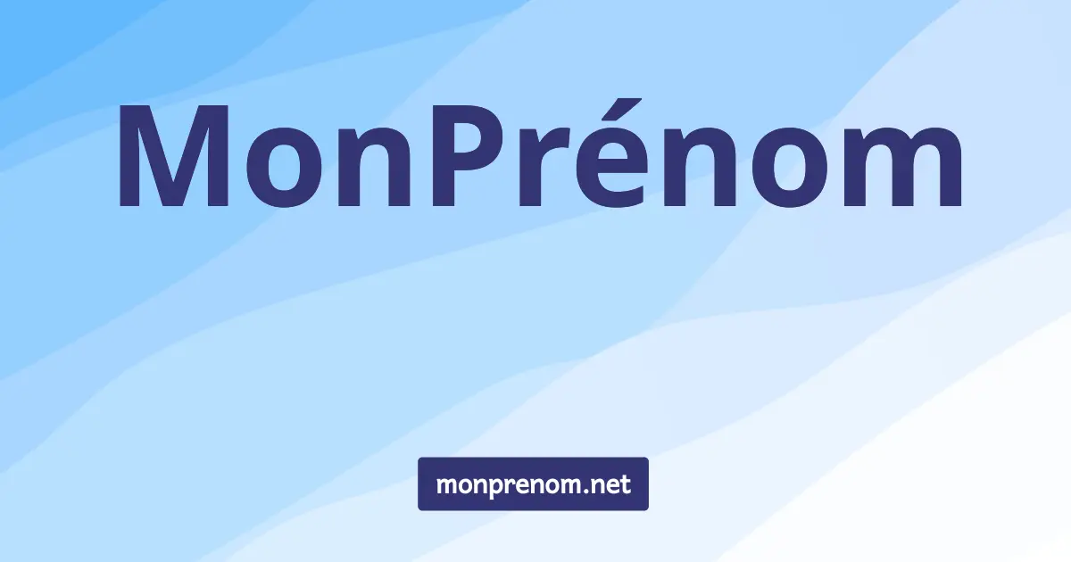 Signification des prénoms